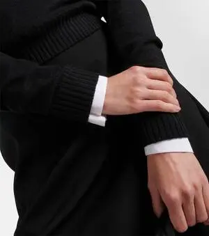 JIL SANDER Wool Sweater - Black