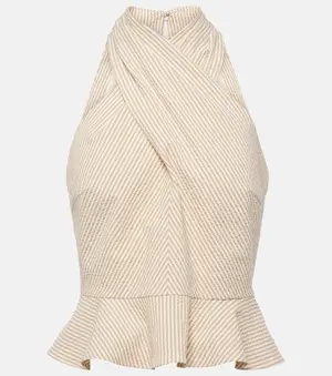 Veronica Beard Halter Neck Tops