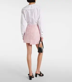 GANNI Jacquard Wrap Skirt