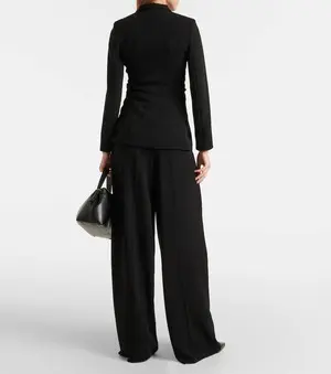 Max Mara Belted Cady Blazer