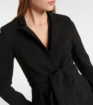 Max Mara Belted Cady Blazer