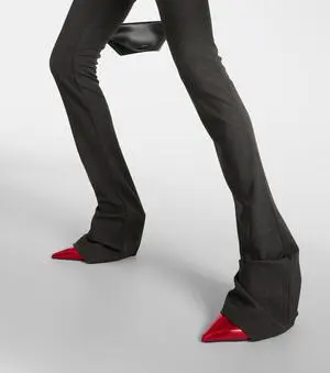 Attico Cutout Flared Pants