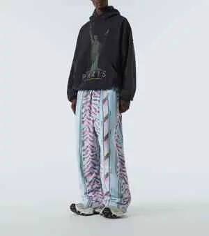Balenciaga Printed Fleece Sweatpants