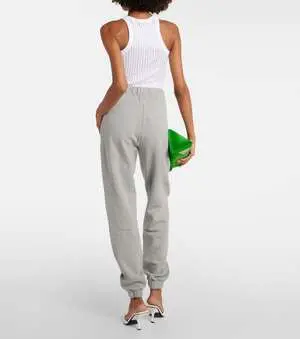 Attico Penny Fleece Sweatpants - Grey