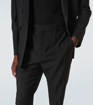 Saint Laurent High-rise Straight Pants