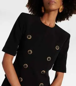 Balmain Crêpe Minidress