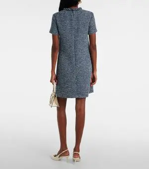Valentino Garavani Tweed Denim Minidress