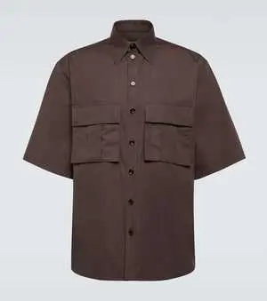Dolce & Gabbana Cotton And Silk Poplin Shirt