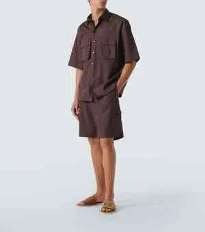 Dolce & Gabbana Cotton And Silk Poplin Shirt