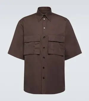 Dolce & Gabbana Cotton And Silk Poplin Shirt