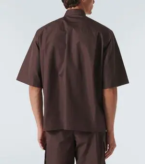 Dolce & Gabbana Cotton And Silk Poplin Shirt
