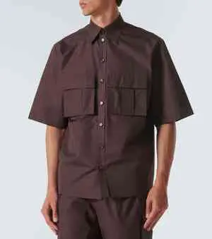 Dolce & Gabbana Cotton And Silk Poplin Shirt