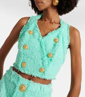 Balmain Tweed Top