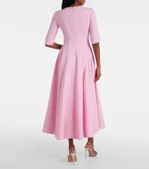 EMILIA WICKSTEAD Georgie Wool Midi Dress