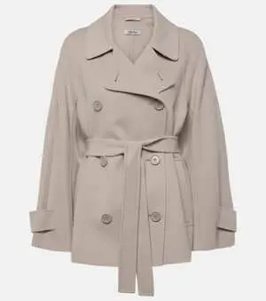 Max Mara Louis Virgin Wool Trench Coat