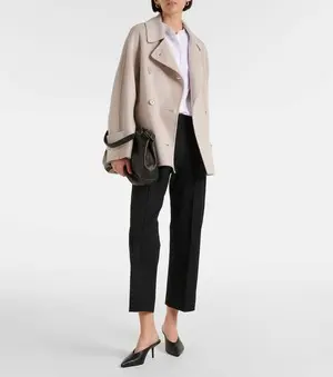 Max Mara Louis Virgin Wool Trench Coat