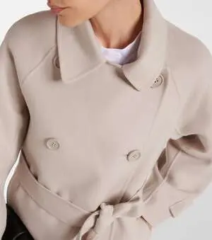 Max Mara Louis Virgin Wool Trench Coat