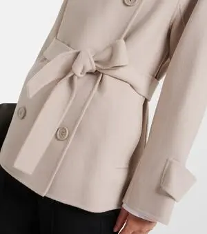 Max Mara Louis Virgin Wool Trench Coat