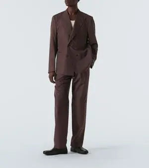 Dolce & Gabbana Cotton And Silk Poplin Blazer