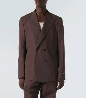 Dolce & Gabbana Cotton And Silk Poplin Blazer