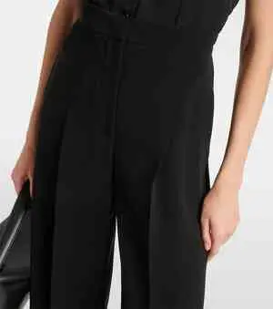 Max Mara Pleated Wide-leg Pants