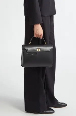 ANYA HINDMARCH Mortimer Leather Top Handle Bag