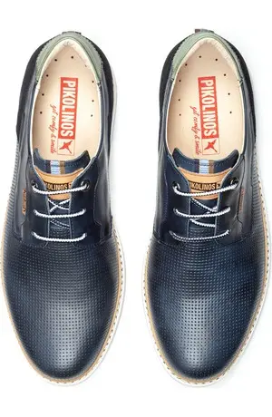 Pikolinos Olvera Leather Derby - Blue