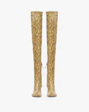 Isabel Marant Lelta High Boots - Natural