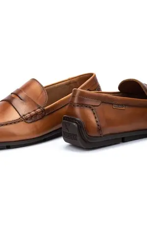 Pikolinos Conil Penny Loafer - Brandy | Editorialist