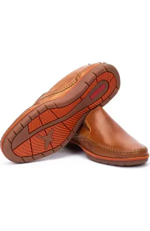 Pikolinos Marbella Leather Driving Shoe - Brandy