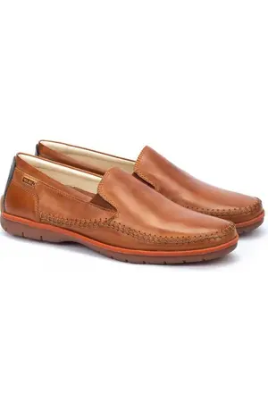 Pikolinos Marbella Leather Driving Shoe - Brandy