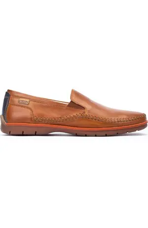 Pikolinos Marbella Leather Driving Shoe - Brandy