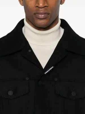 Dsquared2 Oversized-collar Shirt Jacket