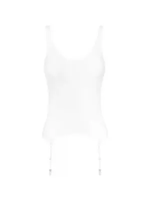 MAISON CLOSE La Femme Amazone Tank Top - White