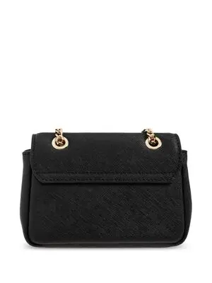 VIVIENNE WESTWOOD Victoria Leather Shoulder Bag - Black