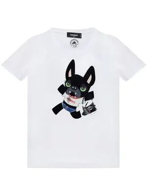 Dsquared2 Dog Print T-shirt