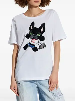 Dsquared2 Dog Print T-shirt