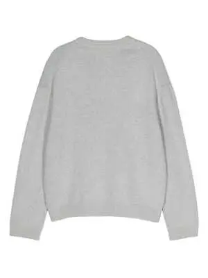 Zadig&Voltaire Marko Intarsia-logo Jumper - Grey