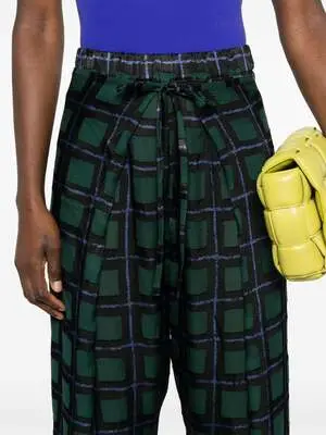 Henrik Vibskov Check-patterned Trousers