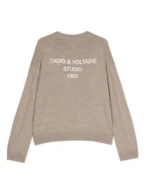 Zadig&Voltaire Logo-print Jumper