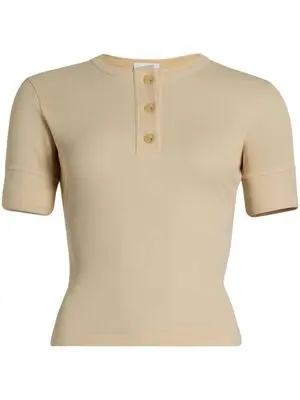 PATOU Henley Top - Neutrals