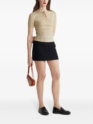 PATOU Henley Top - Neutrals