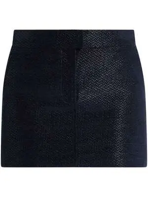 TOM FORD Woven-design Mini Skirt