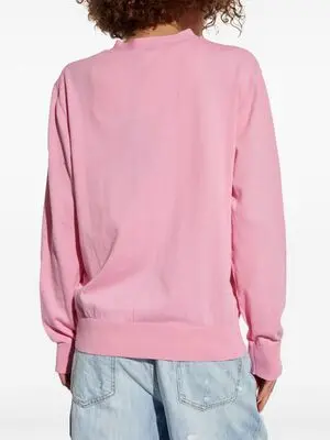Dsquared2 Logo Patch V-neck Cardigan - Pink