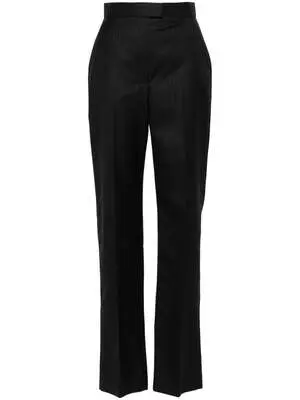 Alexander McQueen Pinstripe Wool Trousers