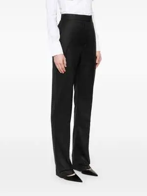Alexander McQueen Pinstripe Wool Trousers