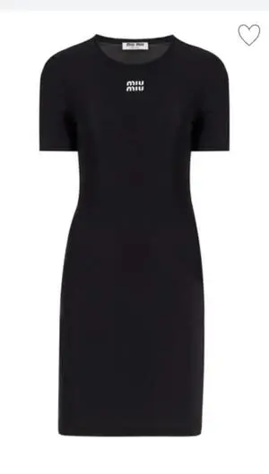 Miu Miu Knit Jersey Dress