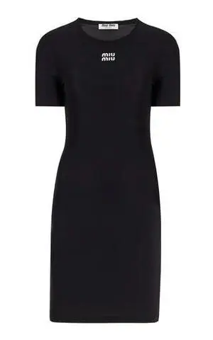 Miu Miu Knit Jersey Dress