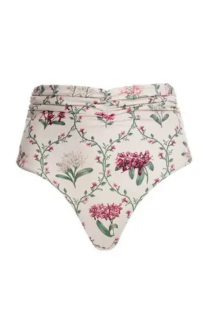 Agua Bendita Vaiven High-waisted Bikini Bottom - White