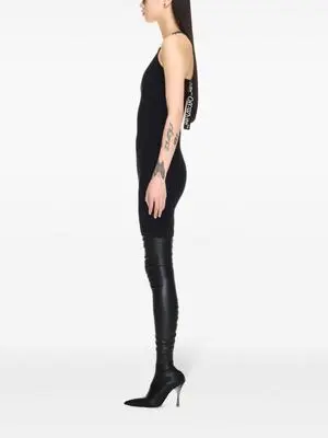 Off-White Logo-jacquard Mini Dress